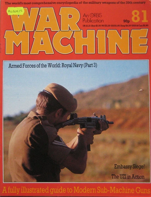 WAR MACHINE MAGAZINE Issue 81 Modern Sub Machine Guns, Heckler und Kock ...