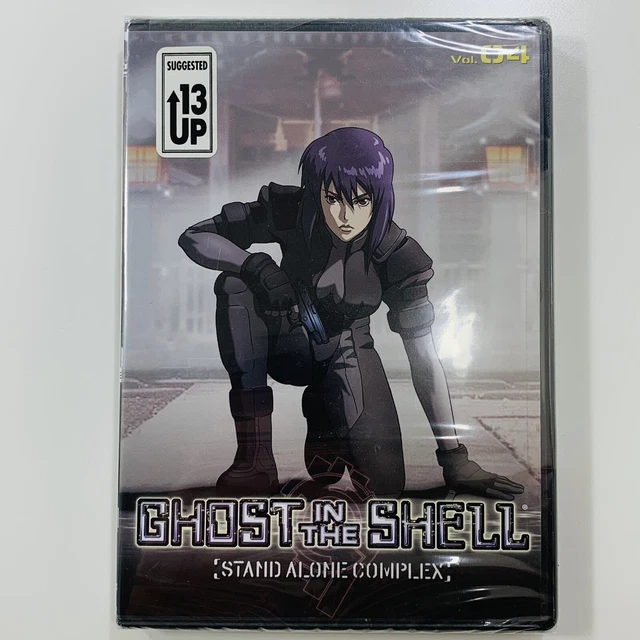 GHOST IN THE Shell : Stand Alone Complex - Vol 4 (DVD 2006) Anime ...