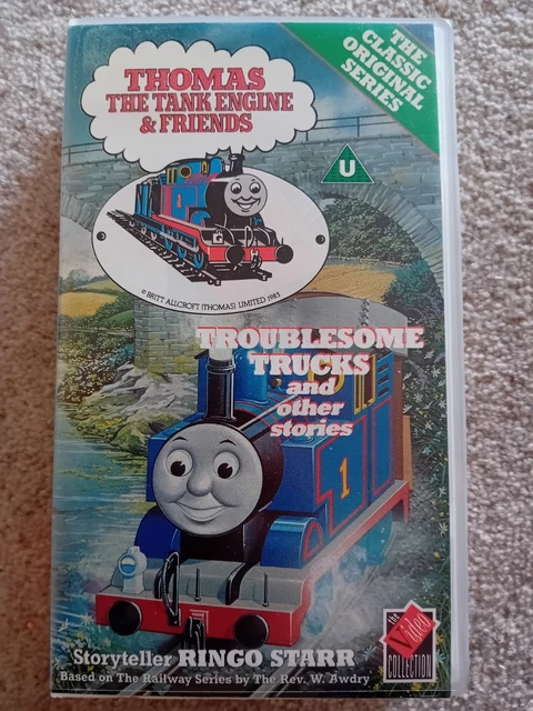 Thomas The Tank Engine And Friends Troublesome Trucks Vhs Video 1988