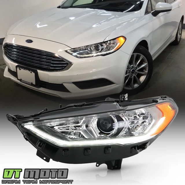 2017-2020 FORD FUSION Factory Full LED DRL Projector Headlight Headlamp - Driver EUR 504,64 ...