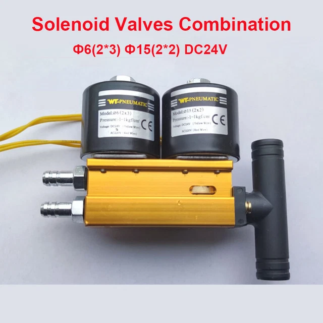 ELECTROVÁLVULAS COMBINACIÓN DZ Máquina de Vacío Válvula de Inflación Válvula de Deflación EUR 82 ...