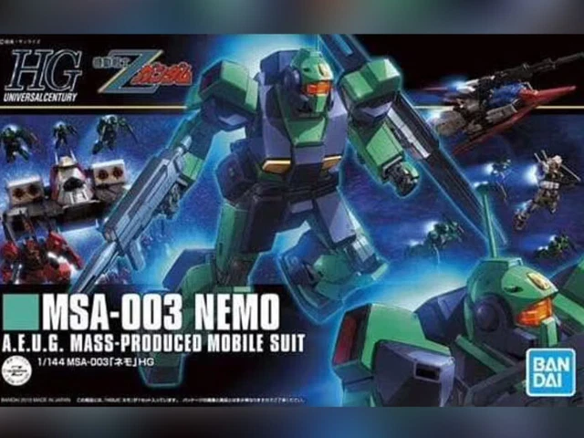 GUNDAM GUNPLA HG 1/144 150 Nemo Z Ver - BANDAI EUR 35,28 - PicClick FR