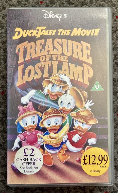 VINTAGE RARE WALT Disney VHS - Duck Tales - Movie - Treasure Of The ...