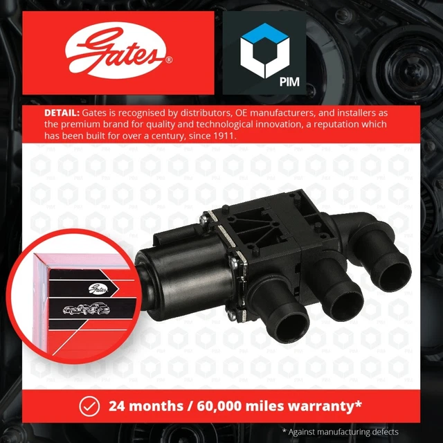 COOLANT CONTROL VALVE fits BMW 840 G14, G16 3.0 3.0D 2018 on Gates ...