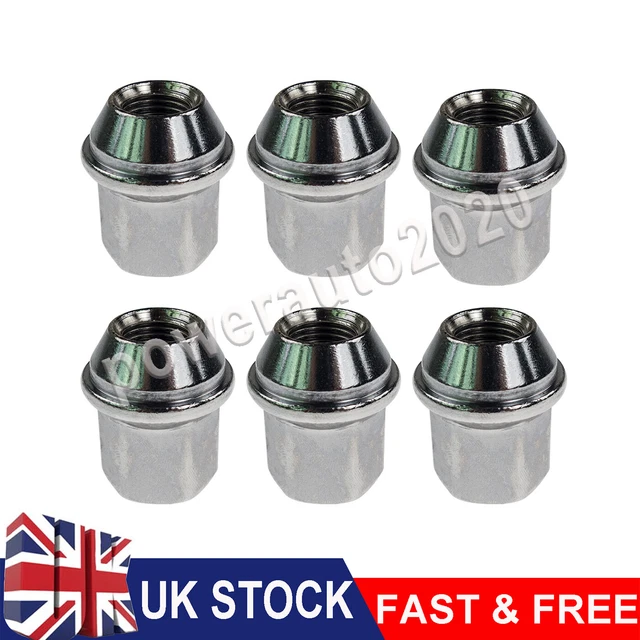6 X FOR Ford Transit Mk8 Custom Set Wheel Nuts Cap 2012 On M14X1.5 ...