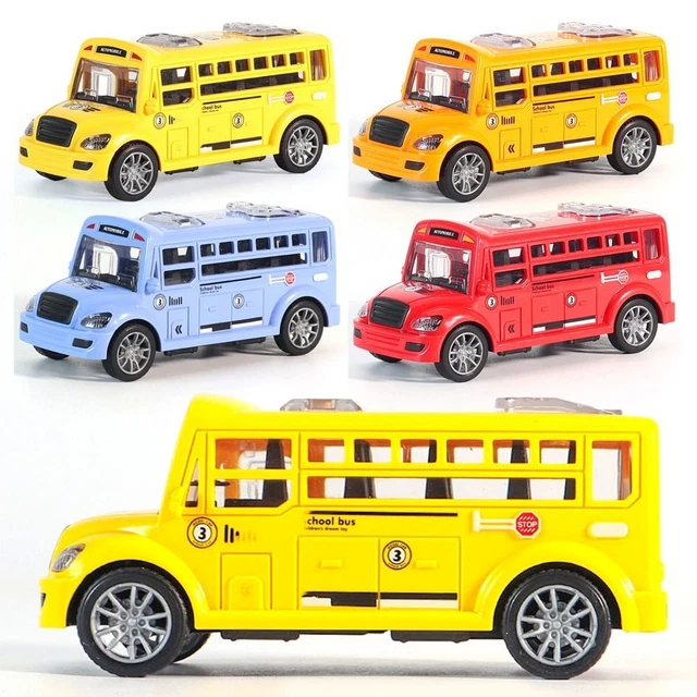 REQUIRED CAR MODEL School Bus Campus Bus Inertial Car Toy Children Boy ...