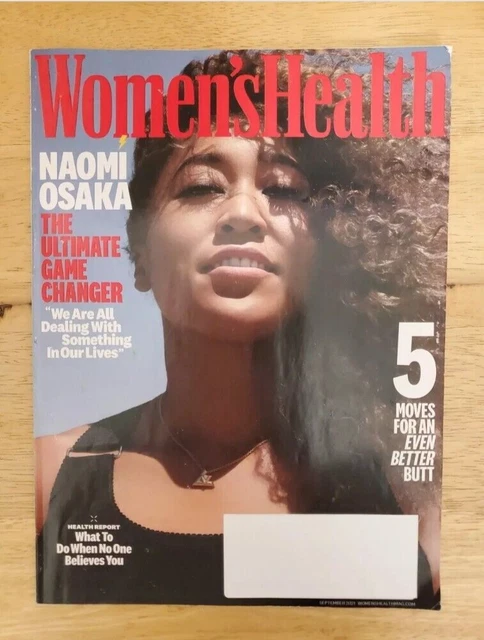 WOMEN'S HEALTH MAGAZINE September 2021 Naomi Osaka Game Changer £9.45 ...