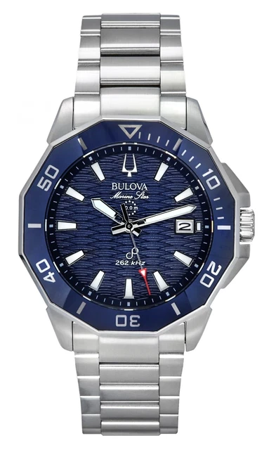 MONTRE POUR HOMME Bulova Marine Star Quartz Diver 96B433 200M EUR 470 ...