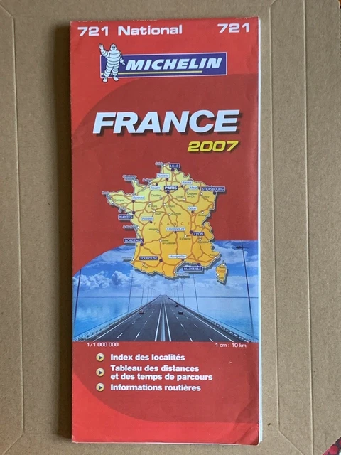 MICHELIN MAP, 721 National, France £5.85 - PicClick UK