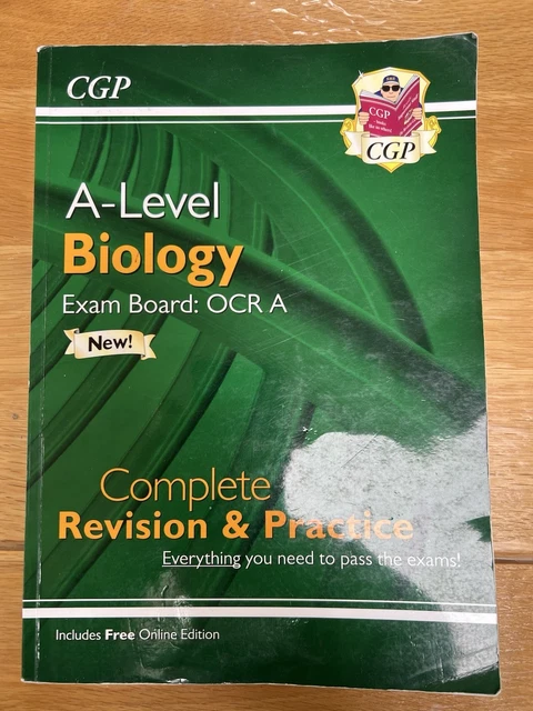 A LEVEL BIOLOGY Complete Revision And Practice Exam Board OCR A £12.59 ...