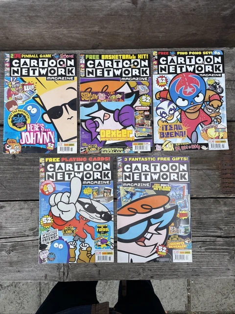 CARTOON NETWORK MAGAZINE Comic X 5 2004-2005 ****Private Listing**** £ ...