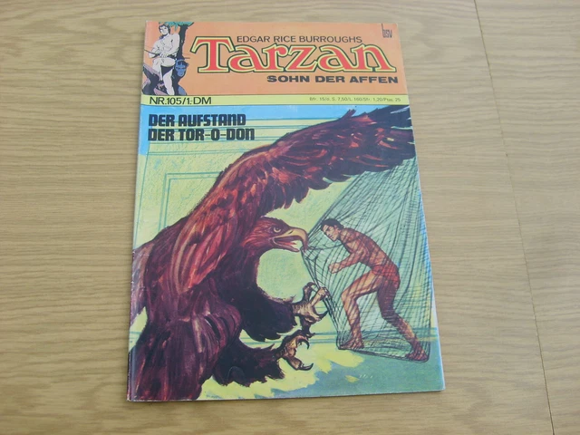 TARZAN BSV NR.105 Z.1-2 Ehapa,Bastei,Indianer,Abenteuer,Buffalo Bill ...