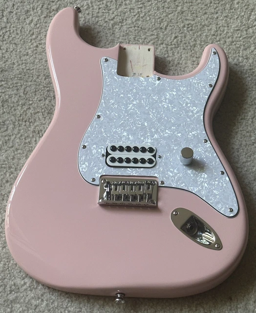 2021 PINK TOM Delonge Import Squier Fender Stratocaster Loaded Body USA ...