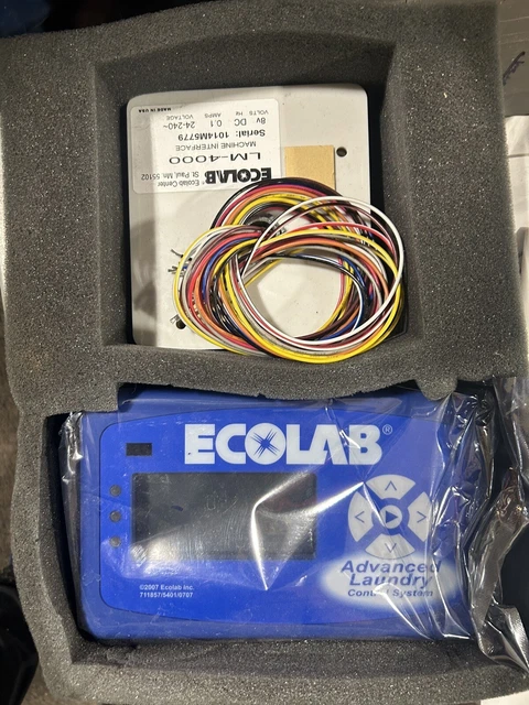 ECOLAB ADVANCED LAUNDRY Control System $175.00 - PicClick