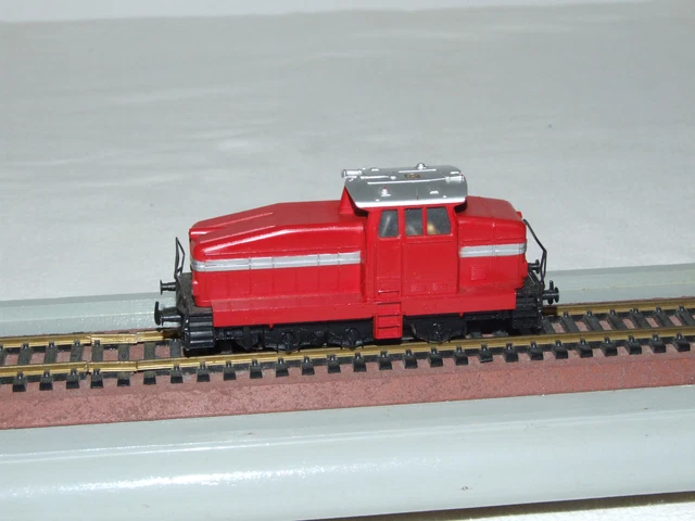 MÄRKLIN PRIMEX 3198 H0 Diesellok Henschel DHG 500 rot gut & voll funktionsfähig EUR 29,90 ...