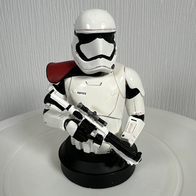 FIRST ORDER STORMTROOPER Star Wars Bust Collection Fanhome Resin Disney ...