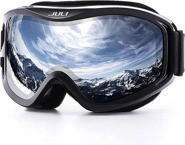 JULI SKI GOGGLES,WINTER Snow Sports Snowboard over Glasses Goggles with ...