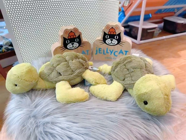 NEW JELLYCAT TULLY Turtle Plush Toy With Tags Sea Creatures Dolls Hot ...