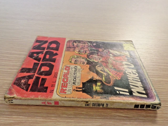 ALAN FORD ORIGINALE n.11 del 1970 Il Numero Uno Ed.Corno EUR 7,99 ...