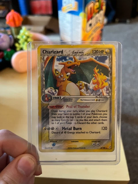 POKÉMON TCG CHARIZARD (Delta Species) EX Crystal Guardians 4/100 Holo ...