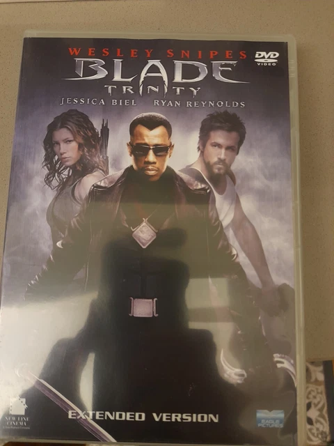 DVD BLADE TRINITY EXTENDED VERSION WESLEY SNIPES e JESSICA BIEL EUR 2,80 - PicClick IT