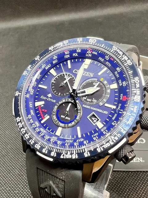 CITIZEN PROMASTER SKY CB5006-02L Sporty Eco-Drive Radio Direct Flight ...