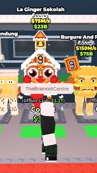 STEAL A BRAINROT Secret La Ginger Sekolah 75M/s $1.86 - PicClick CA