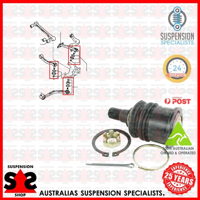 REAR AXLE BALL Joint Suit MITSUBISHI Lancer Vii (Cs_A, Ct_A) EVO IX (CT9A) EUR 36,23 - PicClick FR