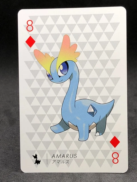 AMAURA AMARUS TOUNDRA Amargasaurus Pokemon X Nintendo Jouer Carte Japon ...