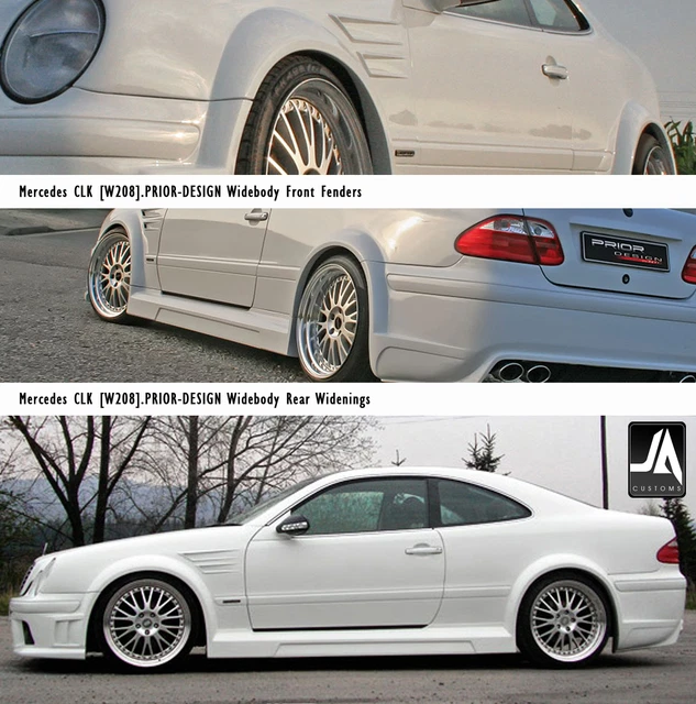 KIT CARROSSERIE AÉRODYNAMIQUE large PRIOR-DESIGN pour Mercedes CLK ...