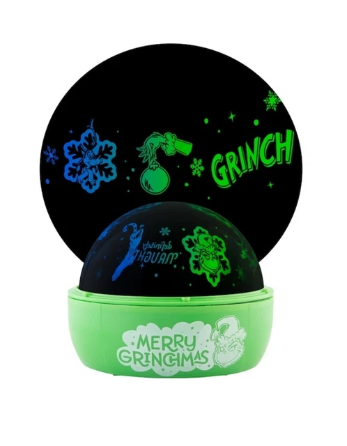 GEMMY LED LIGHT Show Projection Shadow Lights New HOW THE GRINCH STOLE ...