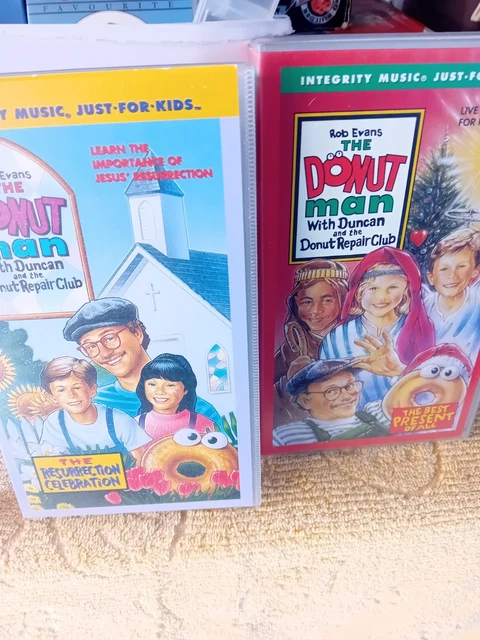 BUNDLE OF 8 x The Donut Man - Assorted Titles VHS Video Tape as shown ...