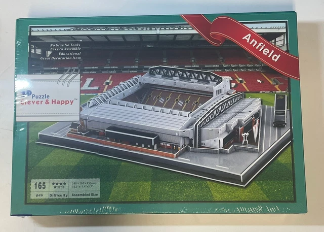 LIVERPOOL ANFIELD STADIUM 3D Puzzle Model Replica Gift Football - New ...