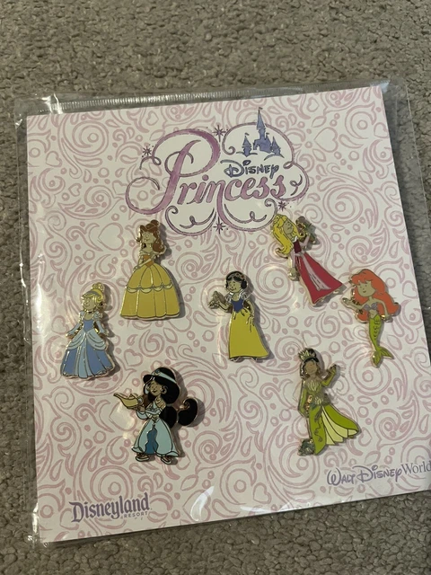 WDW SET OF 7 Disney Princess pin badges - pins badges NEW £40.00 ...