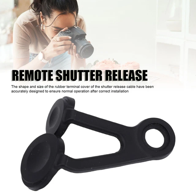 REMOTE SHUTTER RELEASE Top Cover Fit For D700 Camera Rubber Cap Cable ...