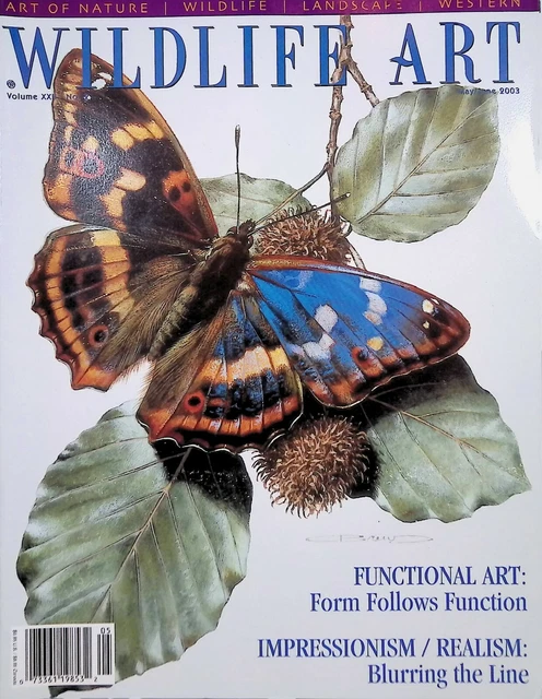 WILDLIFE ART MAGAZINE May/June 2003 Functional Art, Impressionism ...