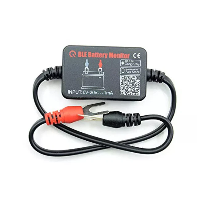 BLUETOOTH CAR BATTERY Monitor Voltage Meter Tester LowVolt Alarm ...