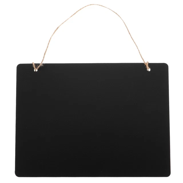 CHALKBOARD SIGN DOUBLE-SIDED Erasable Message Board Blackboard Wall ...