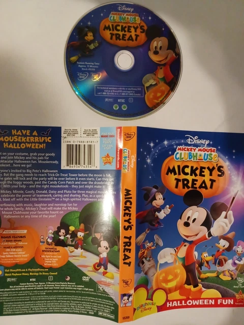 DISNEY MICKEY MOUSE Clubhouse: Mickey's Treat (DVD+CoverArt ONLY) disc ...