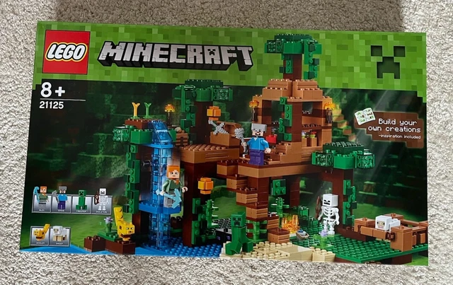 LEGO MINECRAFT, THE Jungle Tree House, set 21125, new, sealed £139.99 ...