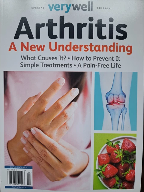 ARTHRITIS- SPECIAL EDITION Very Well Magazine- BRAND NEW £10.24 ...