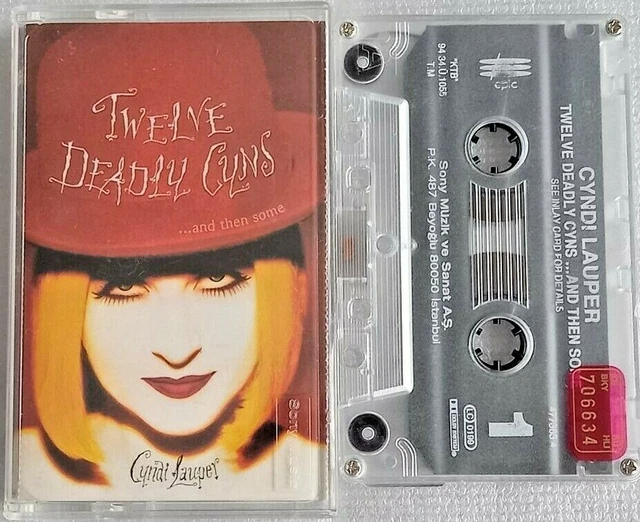 CYNDI LAUPER: TWELVE Deadly Cyns ...and Then Some, TURKEY Cassette Tape ...