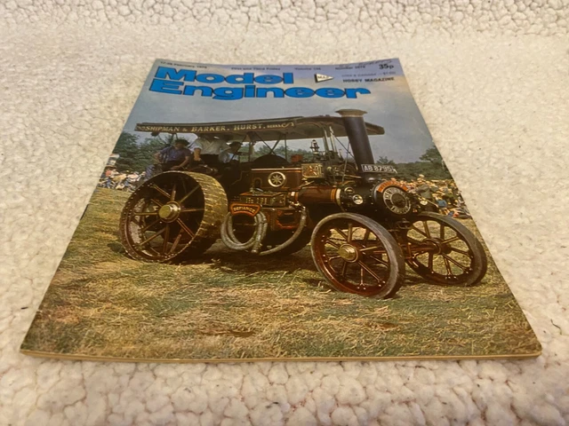 MODEL ENGINEER MAGAZINE #3579 Burrell Traction Engine Defiance. Sugar ...