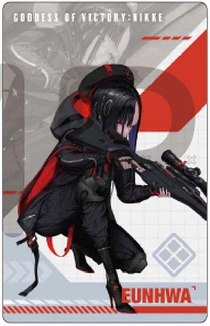 CARTE PERSONNAGE EUN Hwa déesse de la victoire Nikke Gang Girl Metal ...