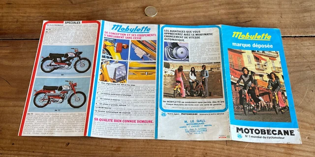 CATALOGUE BROCHURE CYCLO scooter N96 motobécane mobylette EUR 18,00 ...