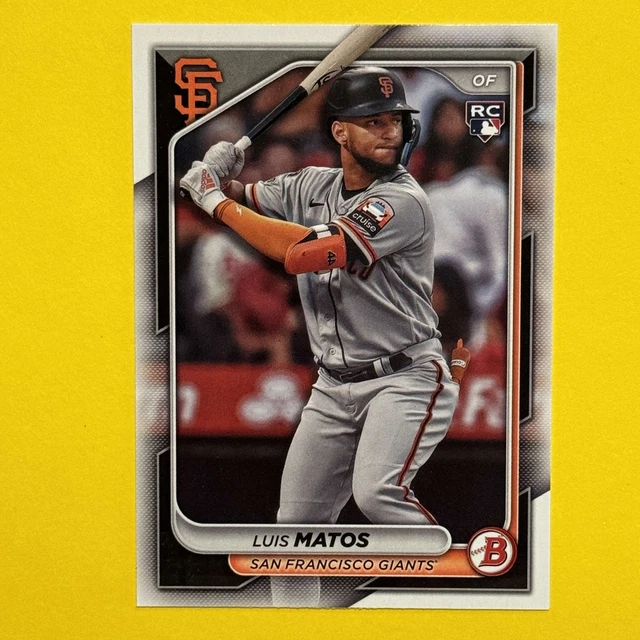 LUIS MATOS 2024 Bowman Rookie #12 San Francisco Giants EUR 2,24 ...