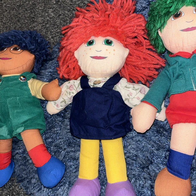 TOTS TV TOM & Tiny & other Soft Plush Doll Characters 1993 Ragdoll ...