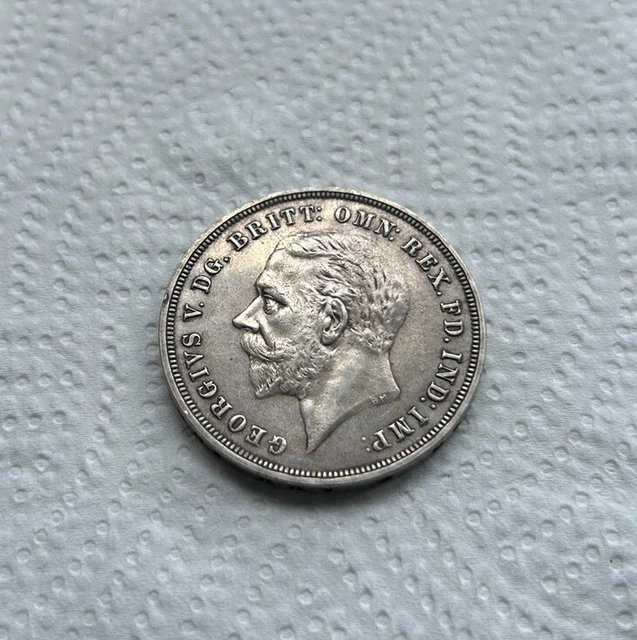 1935 KING GEORGE V British Silver Jubilee Crown Coin，antique silver ...