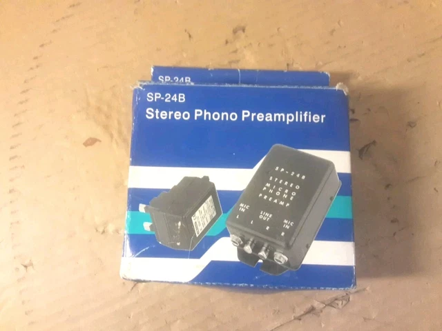 MAPLIN PRE-AMPLIFIER SP-24A STEREO PHONO PREAMPLIFIER IN Original BOX £ ...