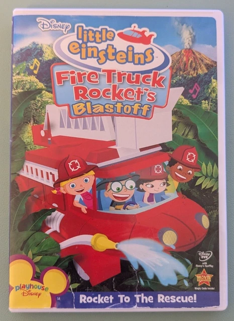 DISNEY LITTLE EINSTEINS: Fire Truck Rocket's Blastoff (DVD, 2009) $14. ...